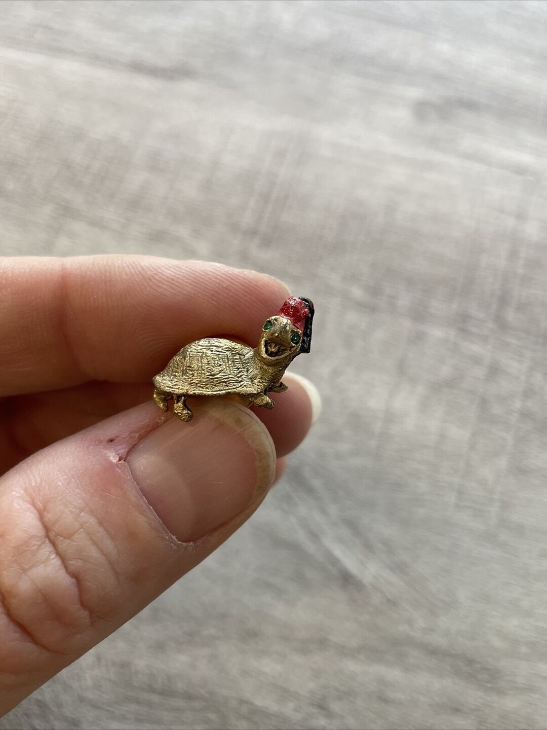 Freemason Masonic Gold Tone Litzner Turtle Pin Vintage - Etsy