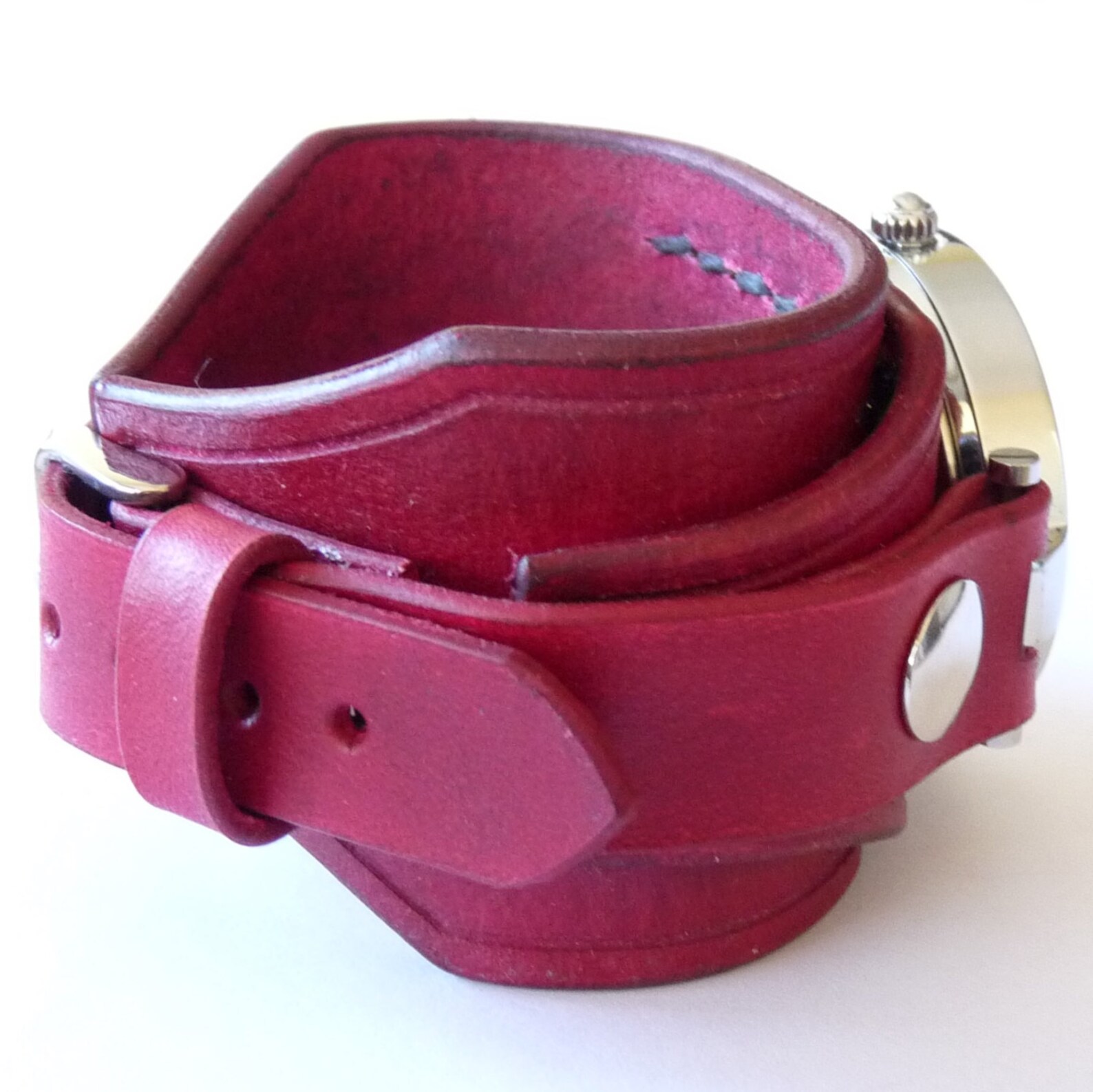 Women Watches Women Leather Watch Red Watch Elegant | Etsy