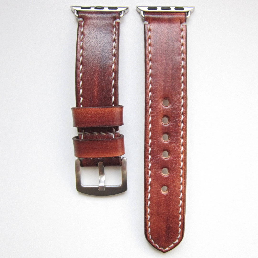 Leather Strap for Apple Watch, 38mm 40mm 42mm 44mm 45mm Apple Leather ...