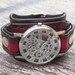 Vintage Red Ladies Watch Woman Watches Watch Cuff Fashion - Etsy
