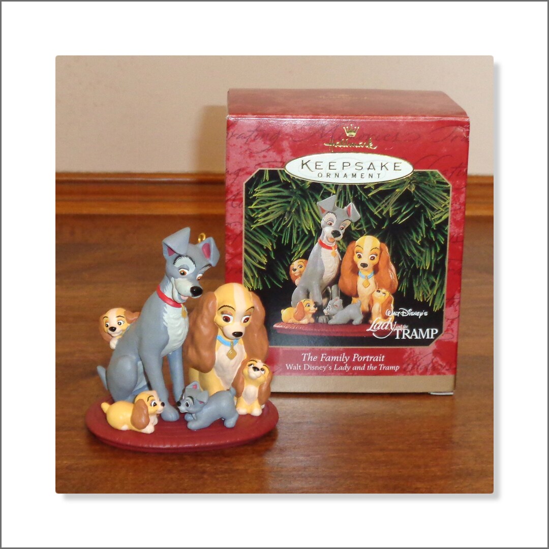 1999 Hallmark Walt Disney's Lady and the Tramp Handcrafted Family ...