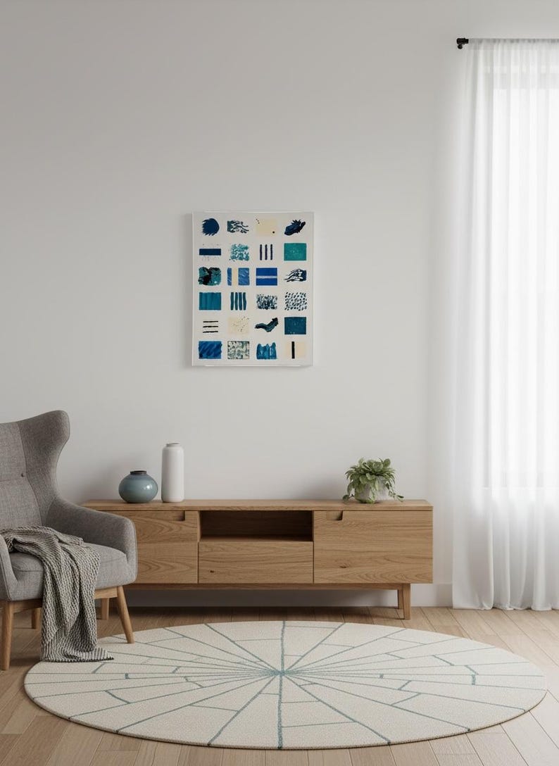 Wall Painting, Modern Art, Original Acrylic Canvas, Contemporary Home ...