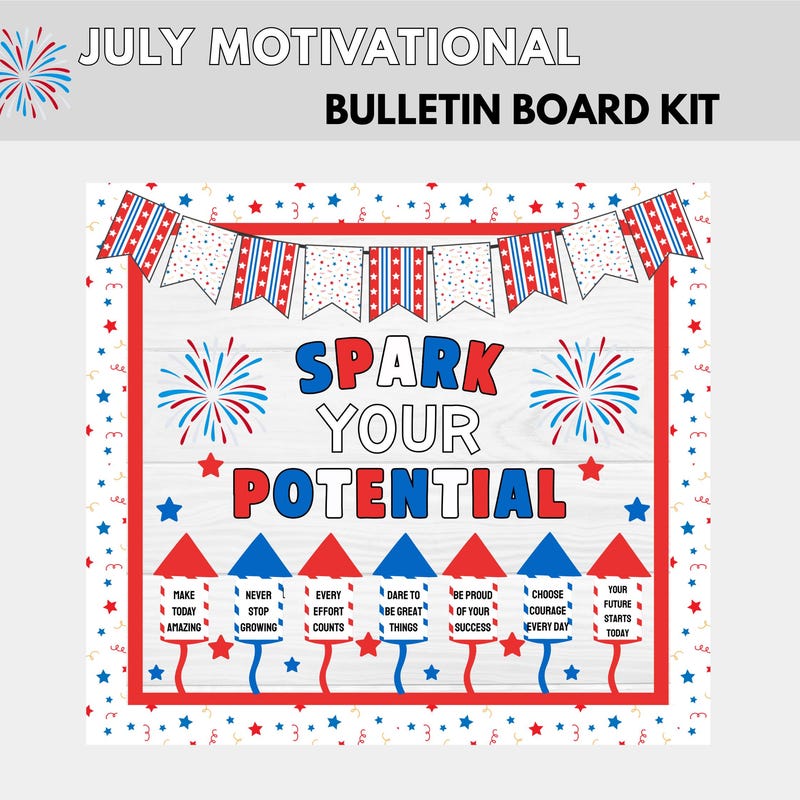 Fireworks Bulletin Board - Etsy