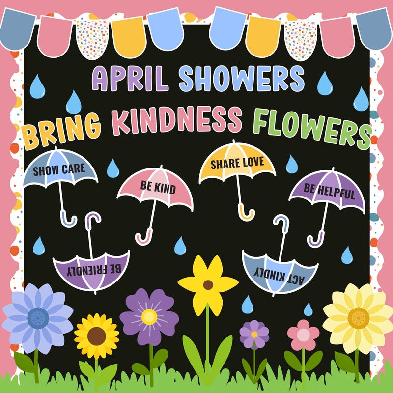 April Classroom Decor - Etsy