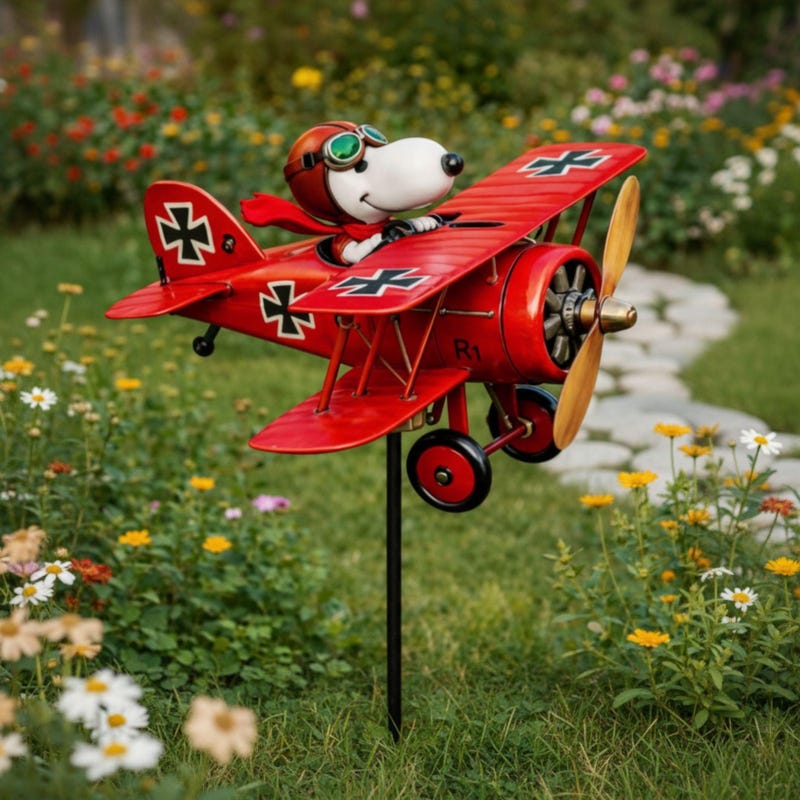 Snoopy Wind Spinner - Etsy