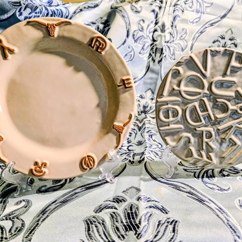 Vintage Frankoma Plates - Etsy