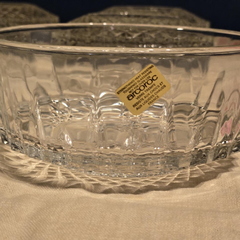Vintage French Dessert Bowl - Etsy