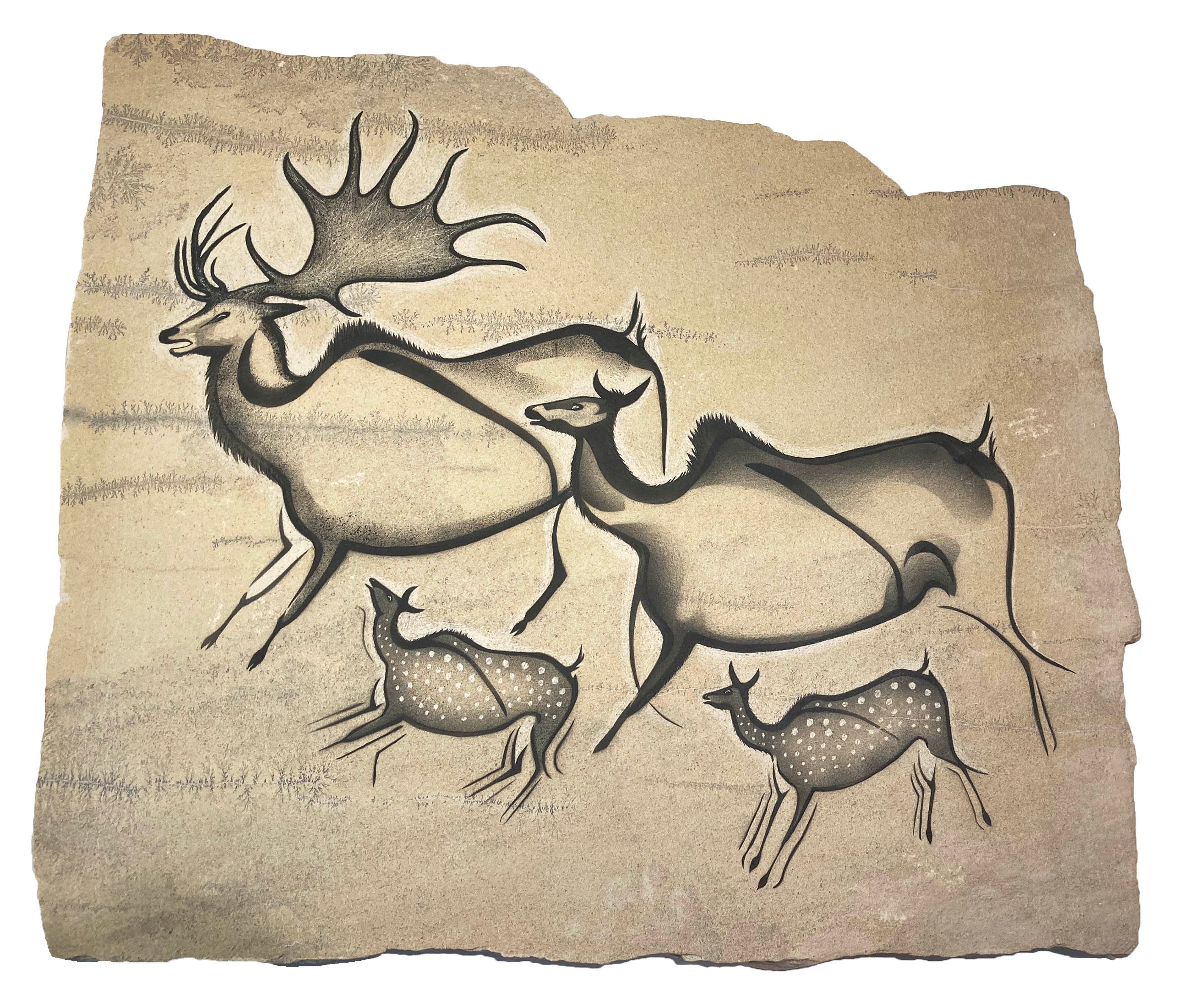 Cave Paintings Deer