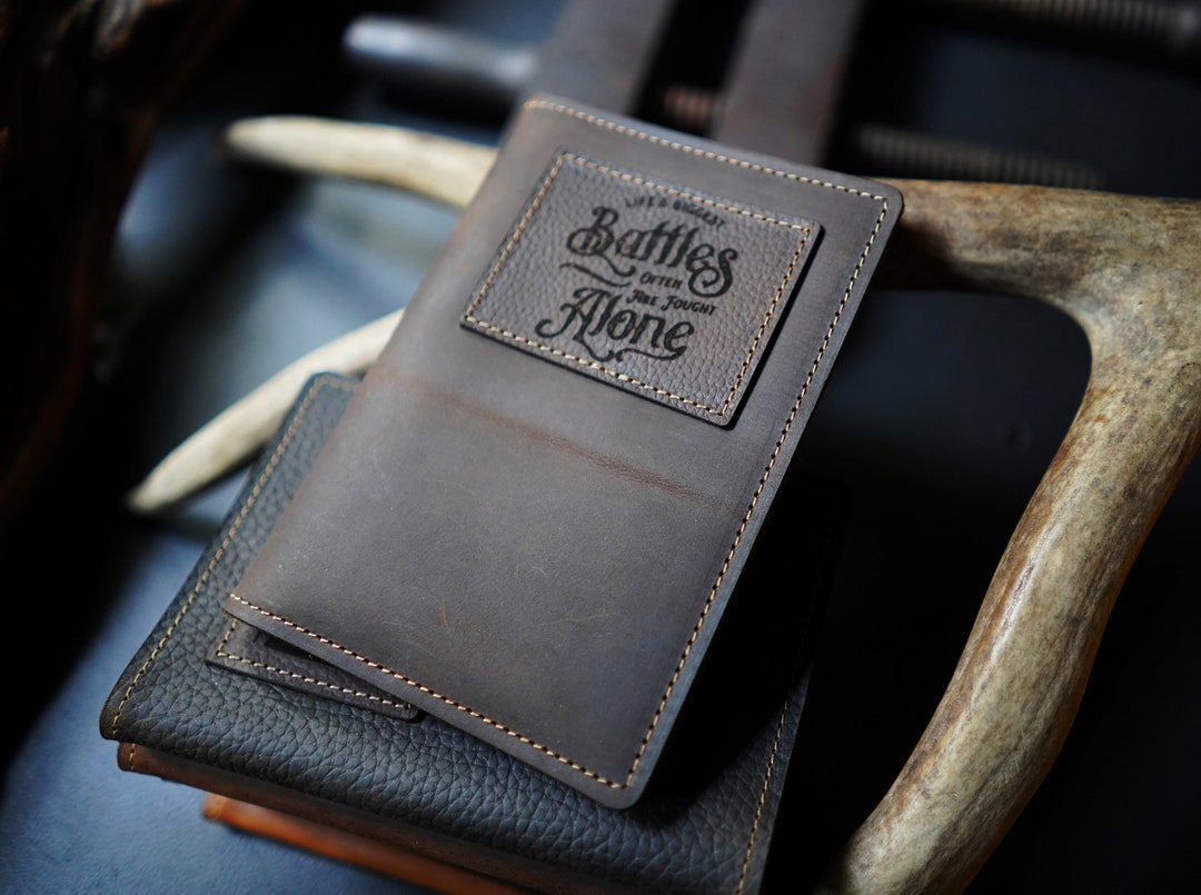 Field Notebook Cover Genuine Oil Tanned Leather Hand Made in the ...