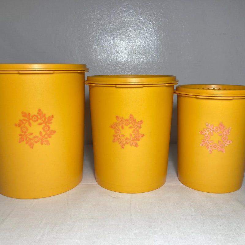 Tupperware Canister - Etsy