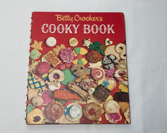 Vintage Betty Crocker's Cooky Cookie Book 1963 Spiral Bound 1st Edition ...