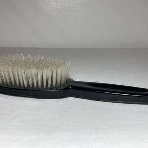 Vintage 1940's 1950s Lucite Cameo Hair Brush Black W/ Nylon Bristles by ...
