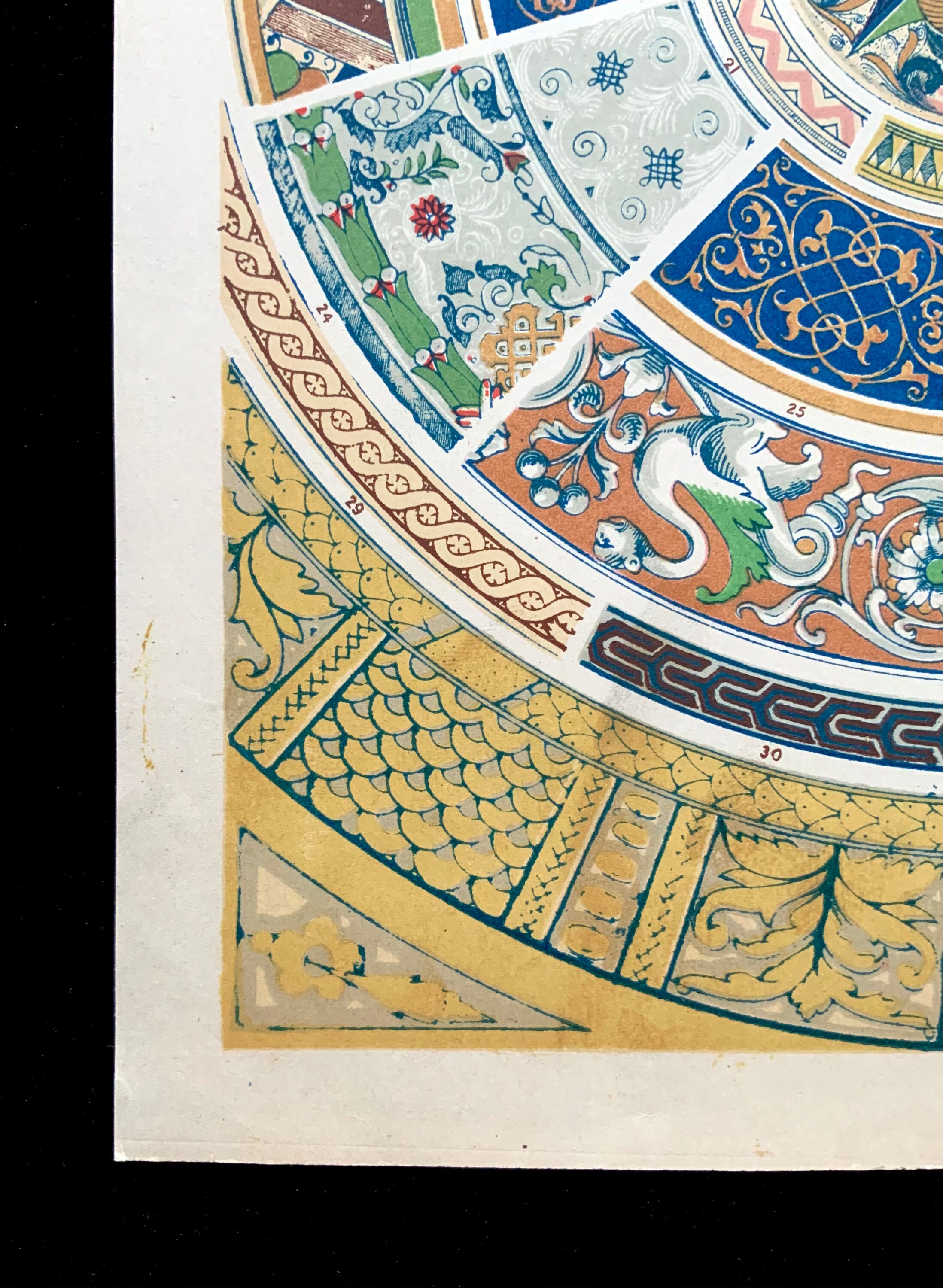 RENAISSANCE Antique Print 1856 DECORATIVE Art Chromolithograph | Etsy