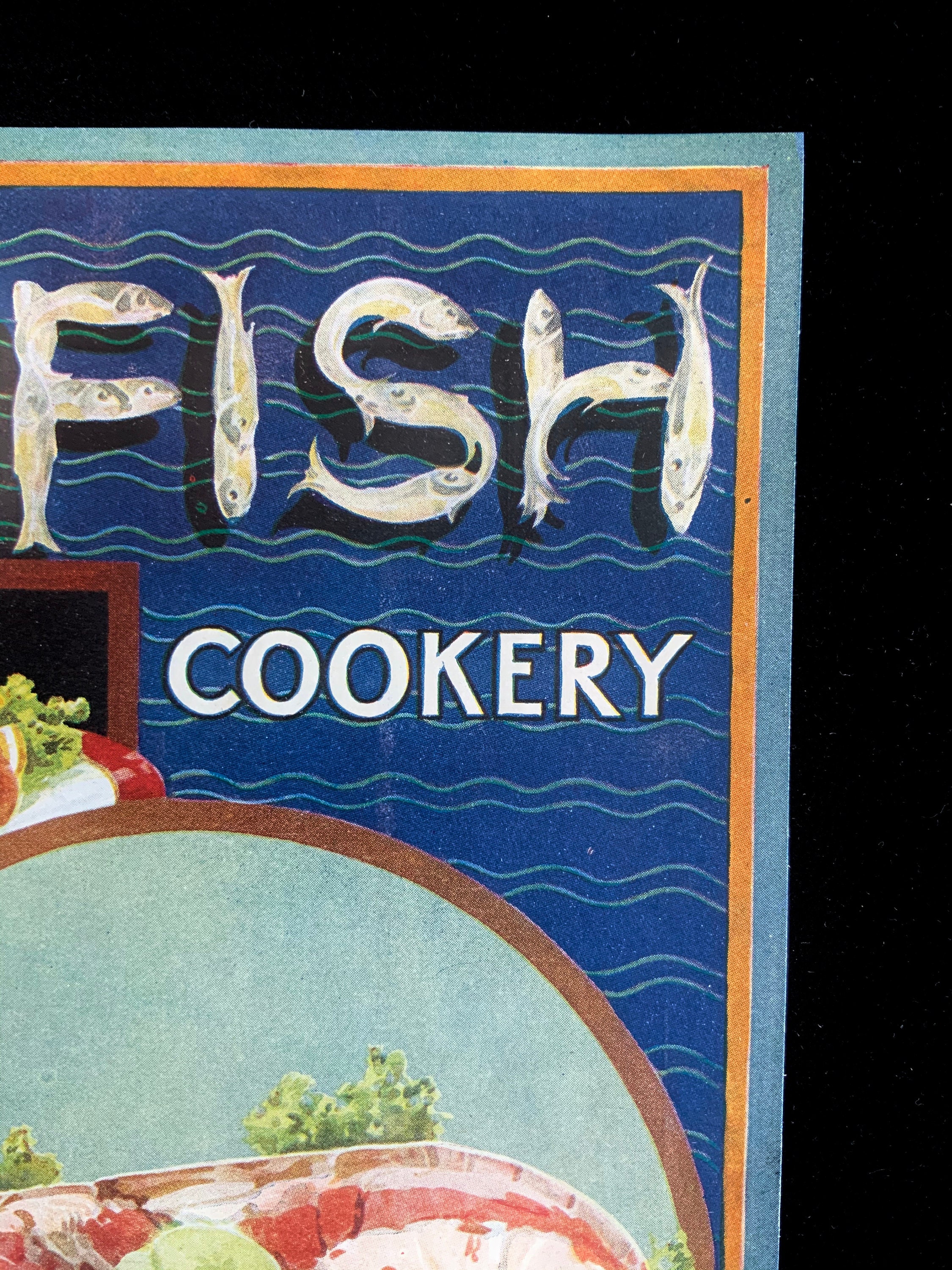 Vintage 1930s FISH DISHES Weldons Household Series Cover Image Ad ...