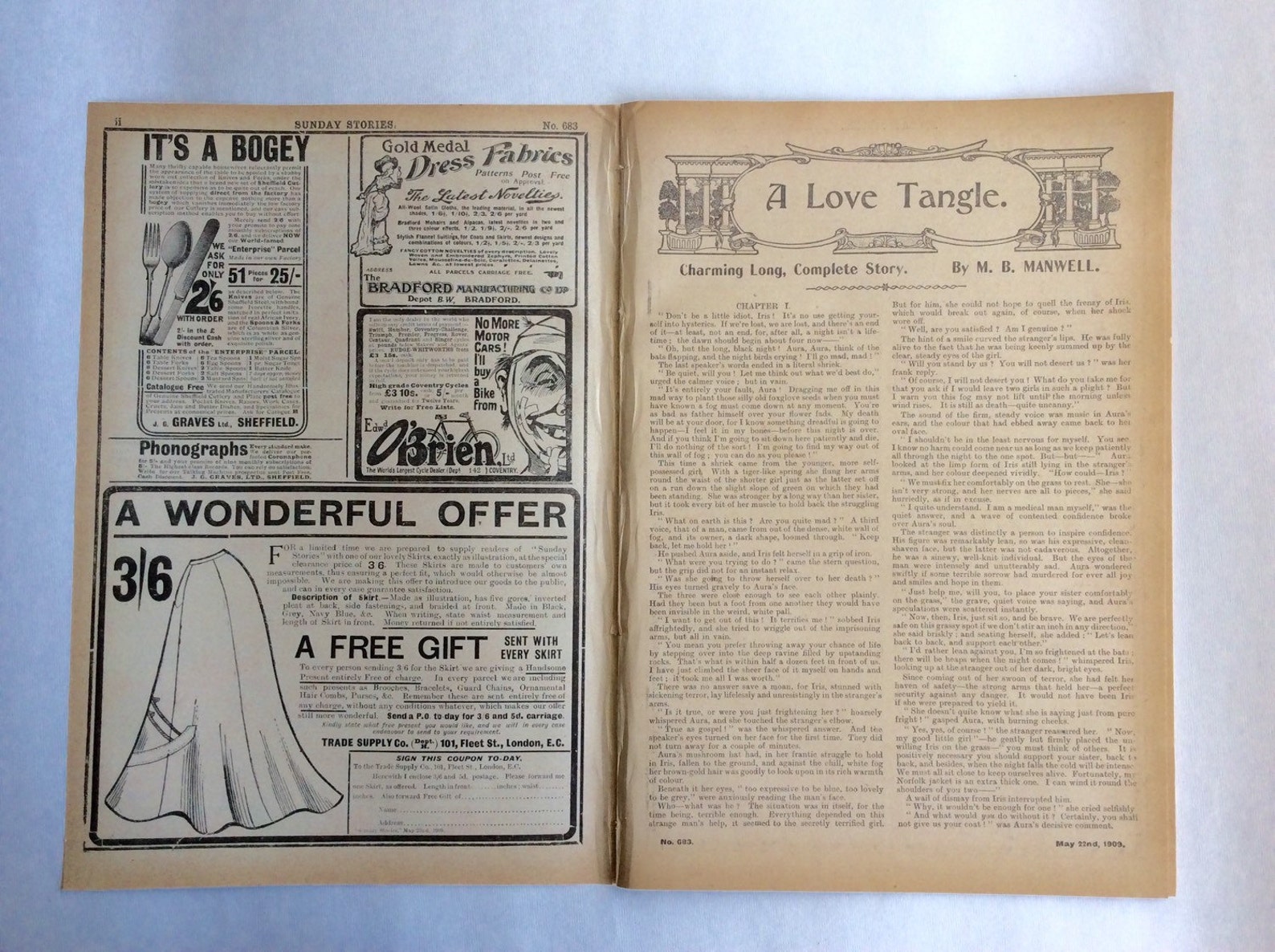 Antique 1900s BRITISH Magazine Periodical Journal UNION JACK | Etsy