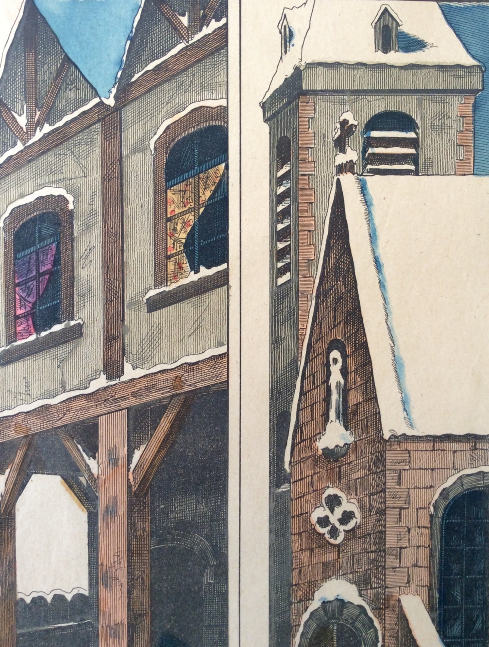 Rare Antique Print 1896 PELLERIN Toy Paper Theatre IMAGERIE D'EPINAL ...