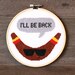 Boomerang Cross Stitch, Funny Framed Embroidery Hoop Art - Etsy