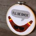 Boomerang Cross Stitch, Funny Framed Embroidery Hoop Art - Etsy