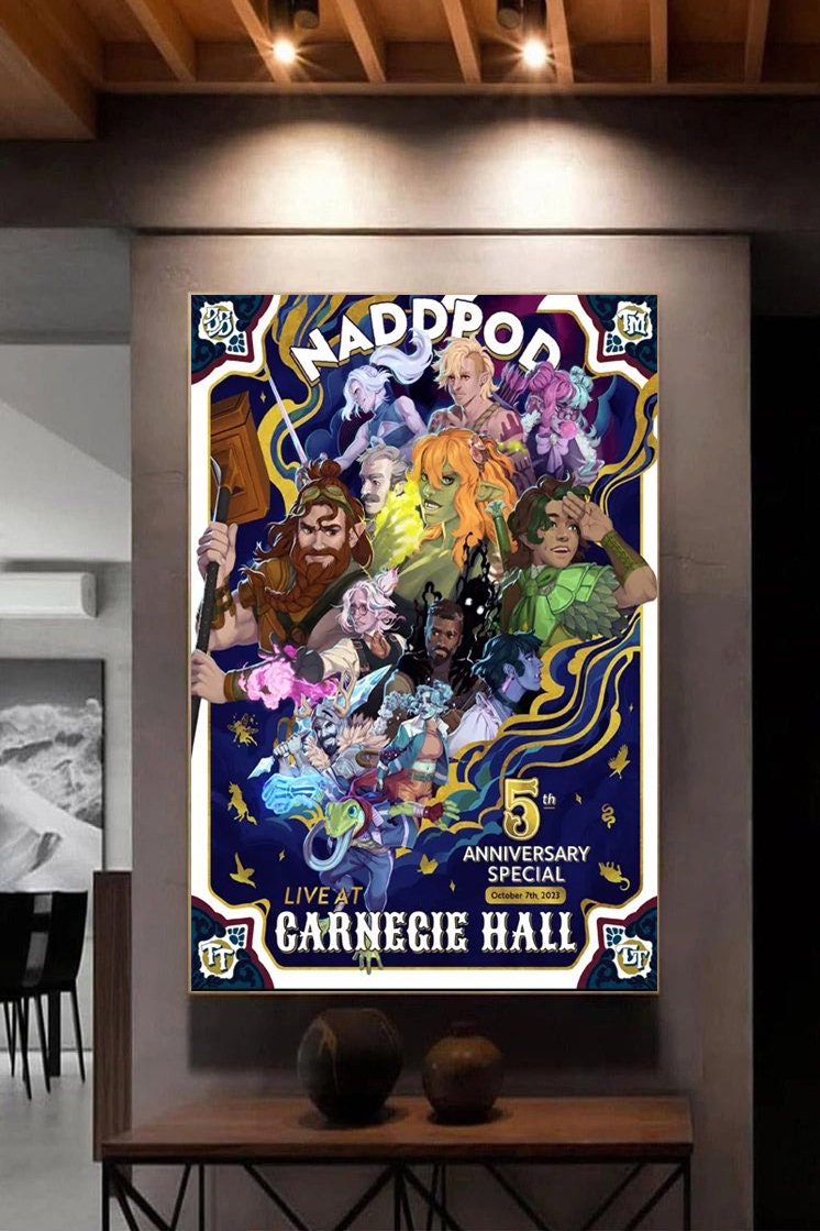 Special 5th Anniversary Show NaddPod Poster Live At Carnegie Hall ...