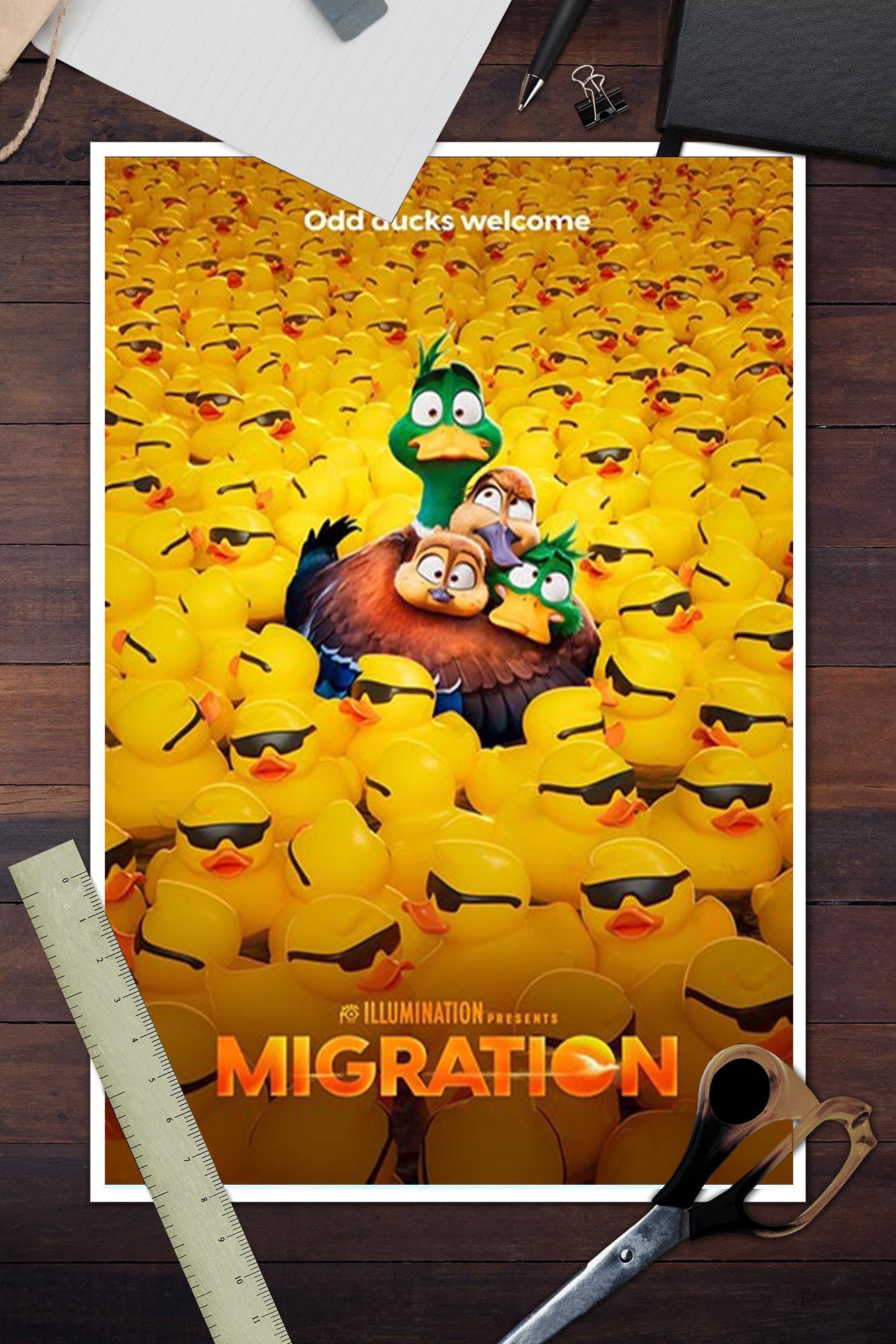 Migration Odd Ducks Welcome Teaser Poster sold by Emily Brown | SKU ...