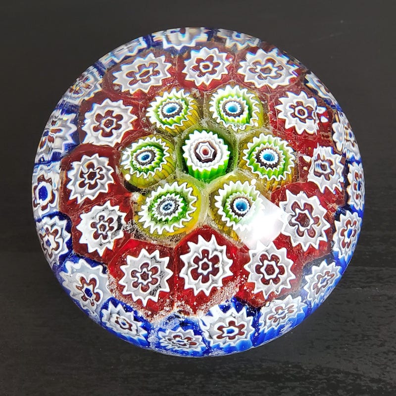 Vintage Murano Paperweights - Etsy