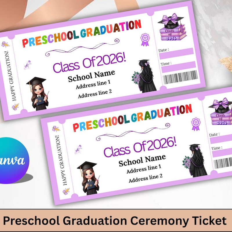 Graduation Ceremony Tickets - Etsy