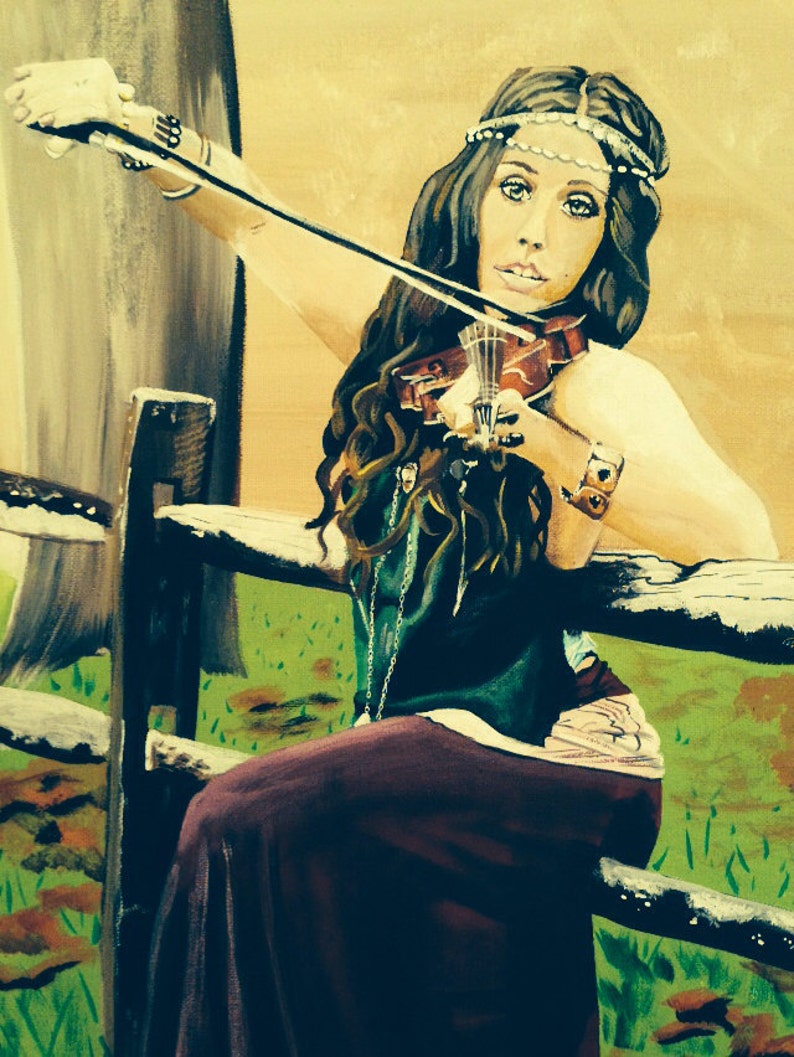 A Musical Journey 16 x 20 acrylic painting | Etsy