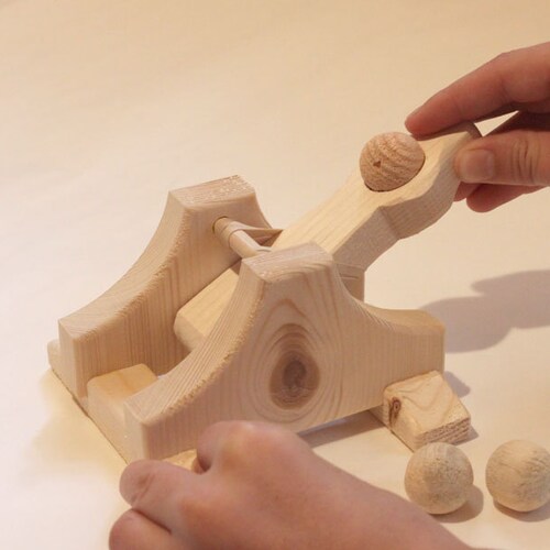 Toy Catapult Launchers Wooden Game Handmade Gifts for Him | Etsy