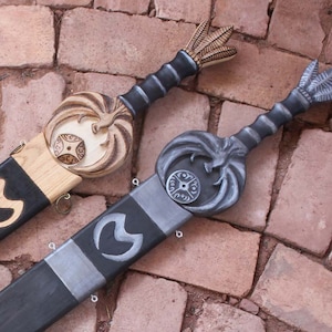 Elder Scrolls Nightingale Blade From Skyrim, Wood Handmade Prop Replica ...