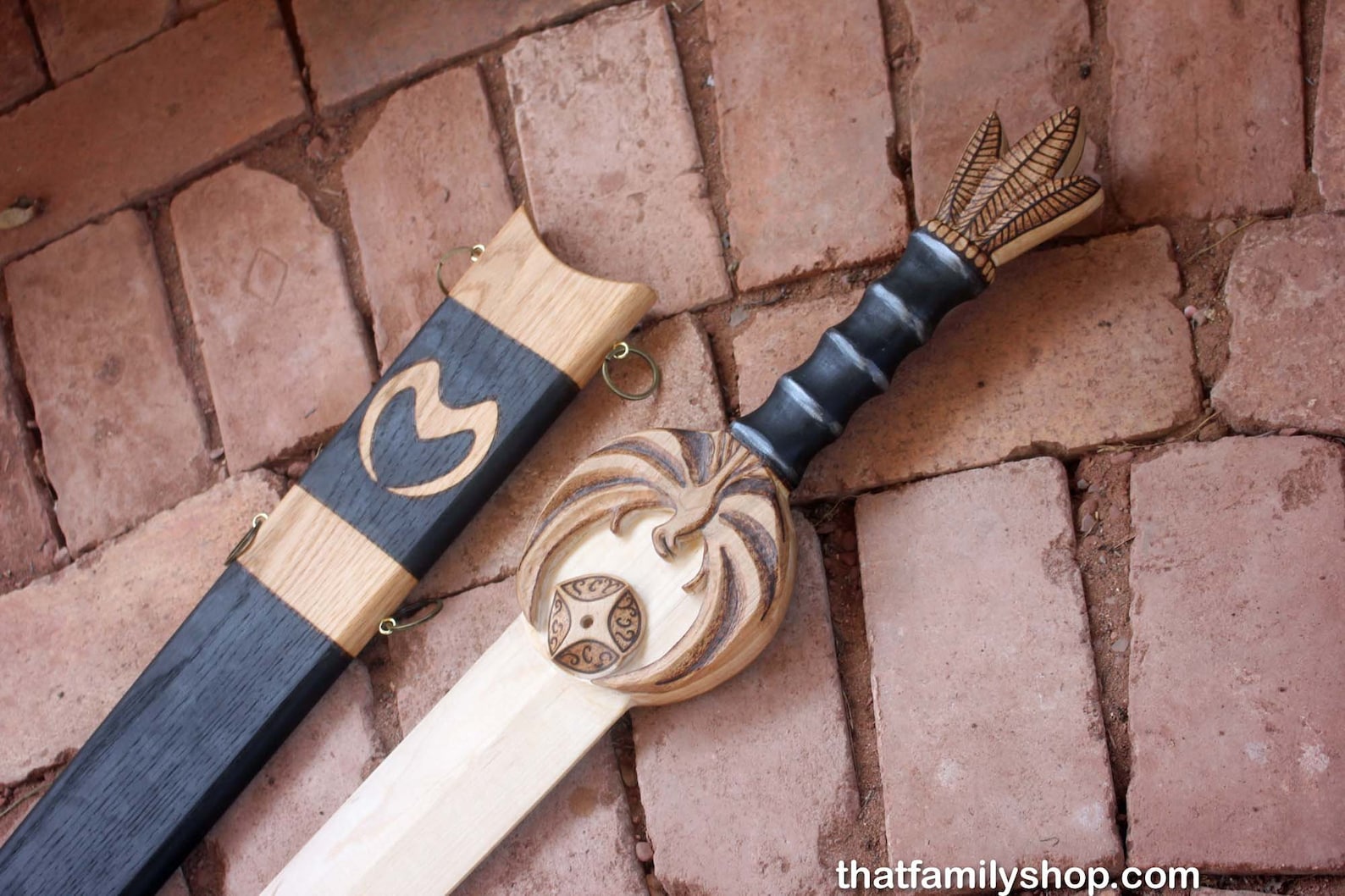 Elder Scrolls Nightingale Blade From Skyrim, Wood Handmade Prop Replica ...