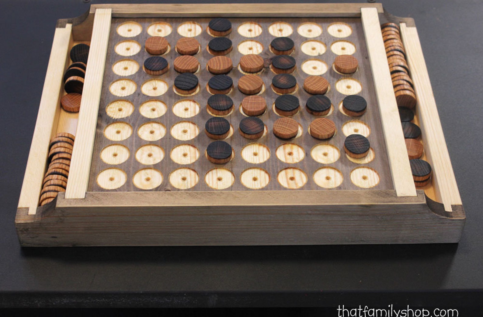 Reversi/Othello Wooden Handcrafted Beautiful Board Game Gift | Etsy