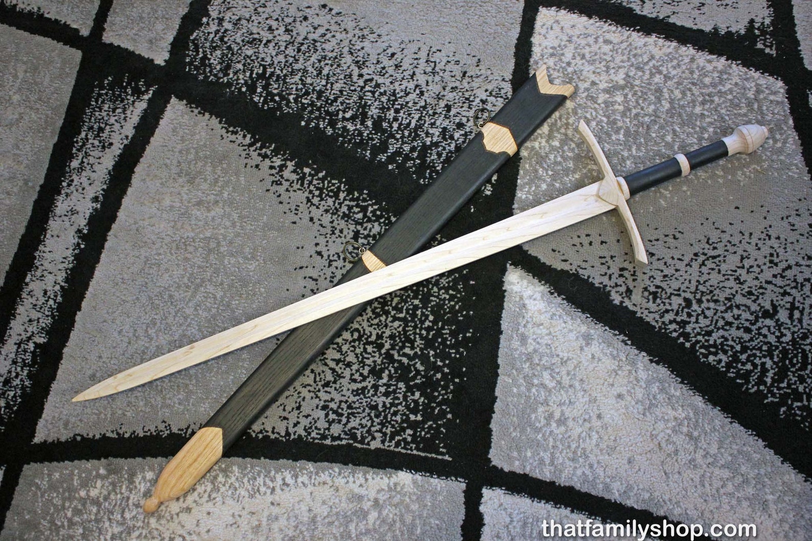 Aragorn's Strider Ranger Sword Lotr-inspired Wooden Lord of the Rings ...
