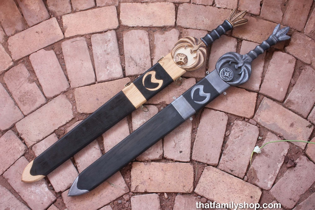 Elder Scrolls Nightingale Blade From Skyrim, Wood Handmade Prop Replica ...