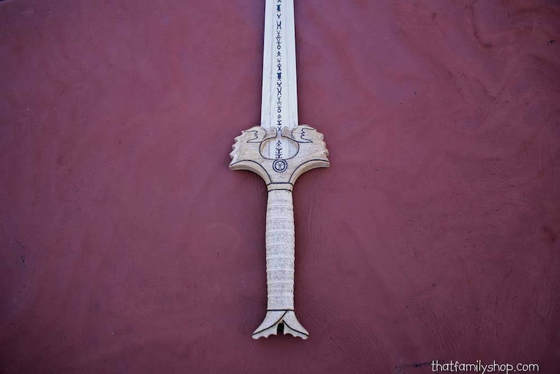 Wonder Woman's God-killer Sword, Wood Replica Prop for Cosplay Costume ...