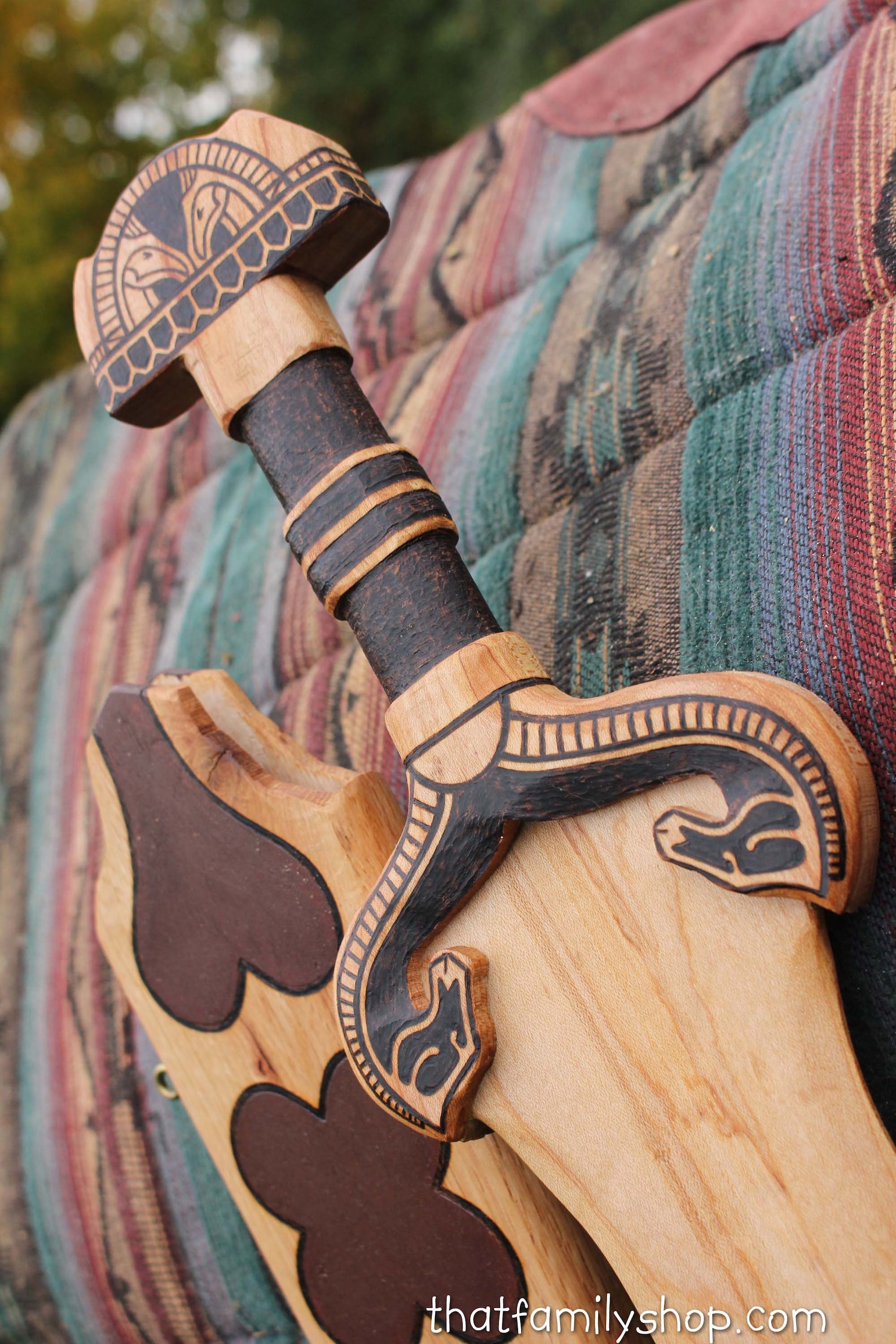 Éowyn's Sword Wood Handcrafted Lord of the Rings LOTR Costume Sword ...