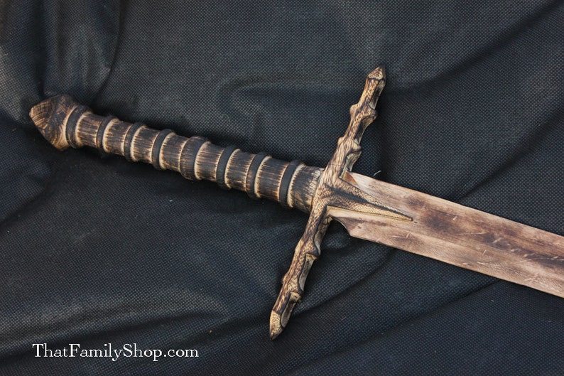 Wood Ringwraith Sword Lotr-inspired Nazgul Cosplay Sword - Etsy Canada