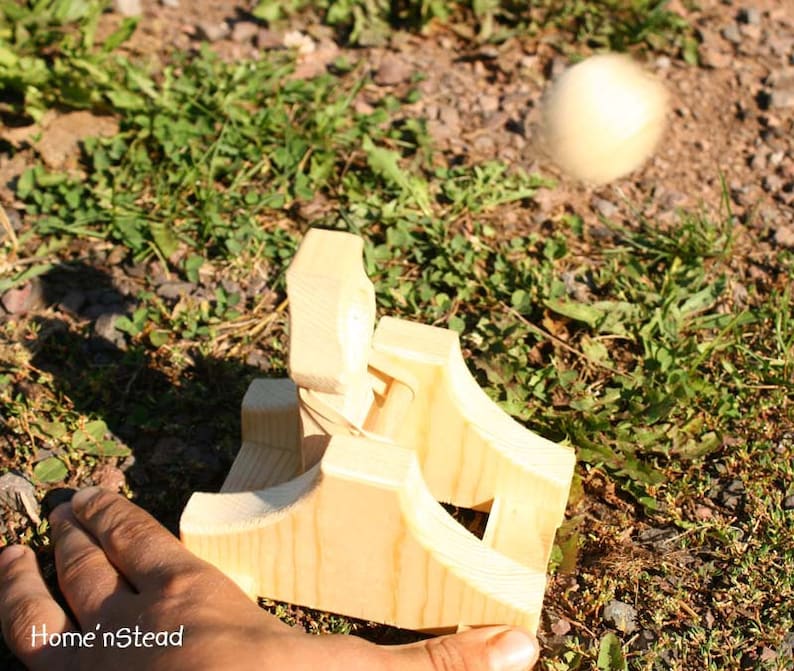 Toy Catapult Launchers Wooden Game Handmade Gifts for Him - Etsy