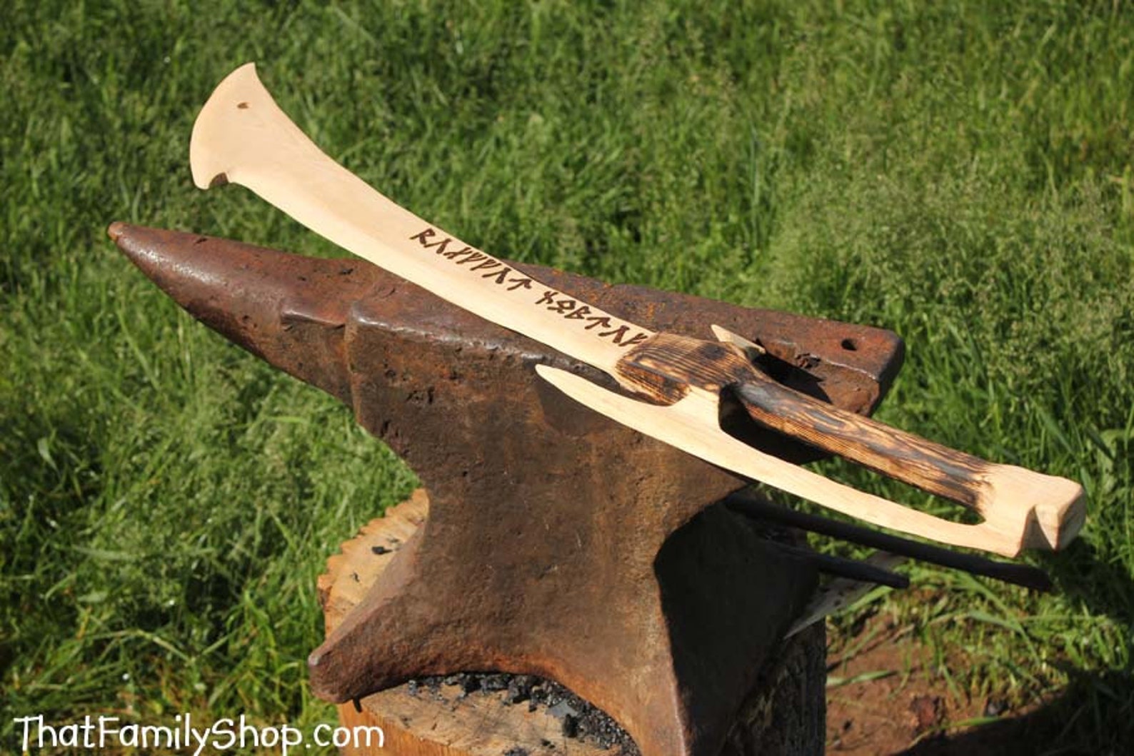 Orc Cleaver Sword/axe Lord of the Rings Sword Wooden 'bad Guy' Toy ...