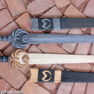 Elder Scrolls Nightingale Blade From Skyrim, Wood Handmade Prop Replica ...