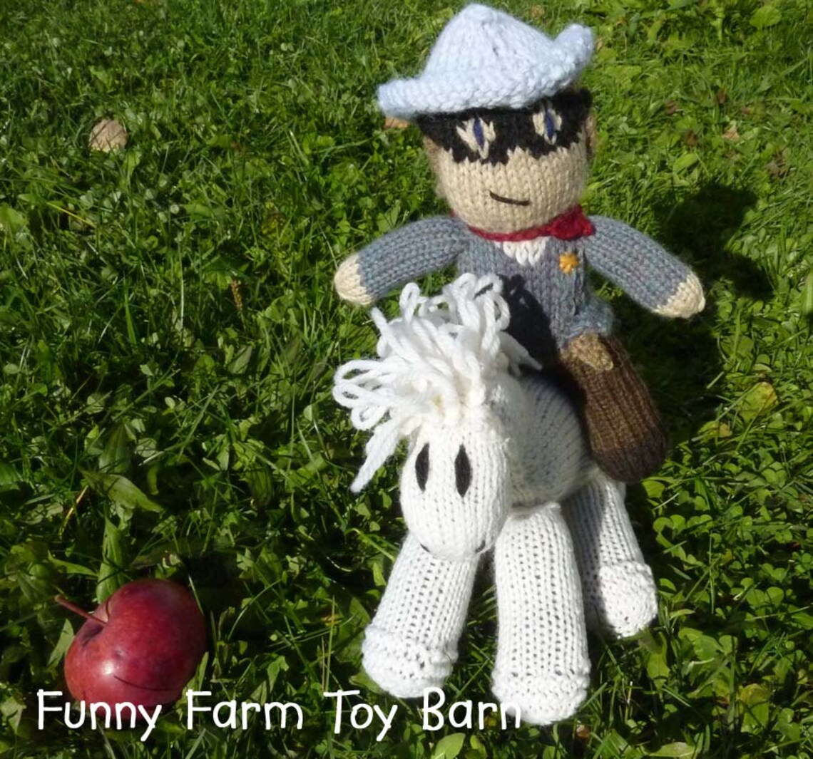 Silver and the Lone Ranger Doll and Pony Toy Set READY TO | Etsy