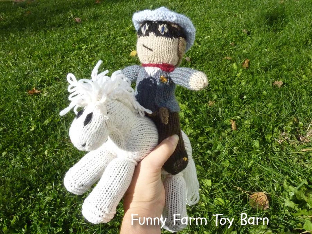 Silver and the Lone Ranger Doll and Pony Toy Set, READY TO SHIP All ...