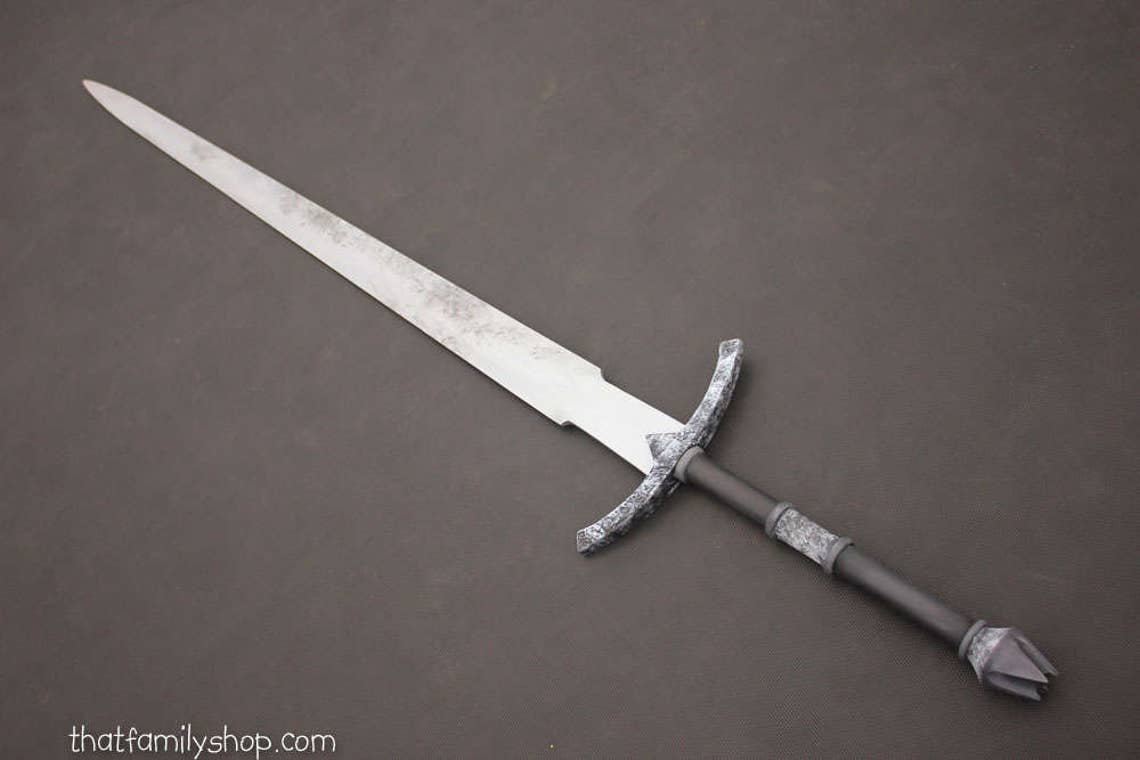 La espada del Rey Brujo madera pintada El Señor de los - Etsy España