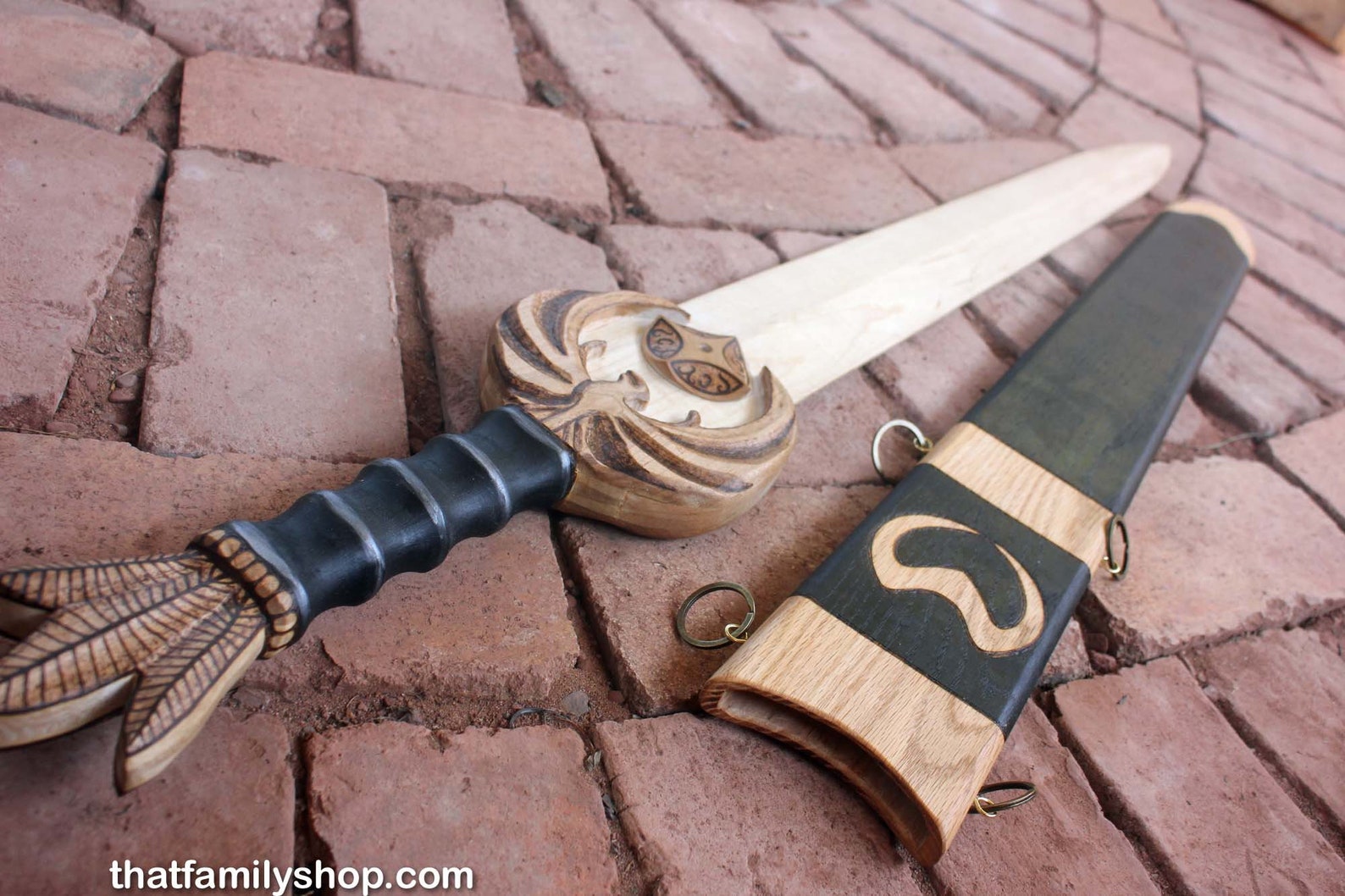 Elder Scrolls Nightingale Blade From Skyrim, Wood Handmade Prop Replica ...
