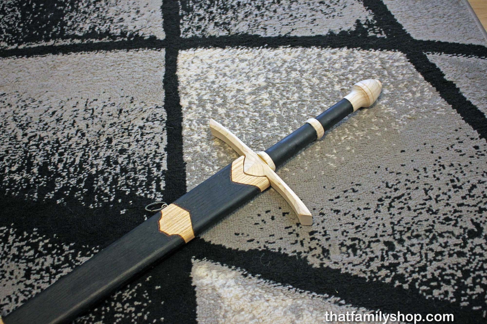 Aragorn's Strider Ranger Sword Lotr-inspired Wooden Lord - Etsy UK