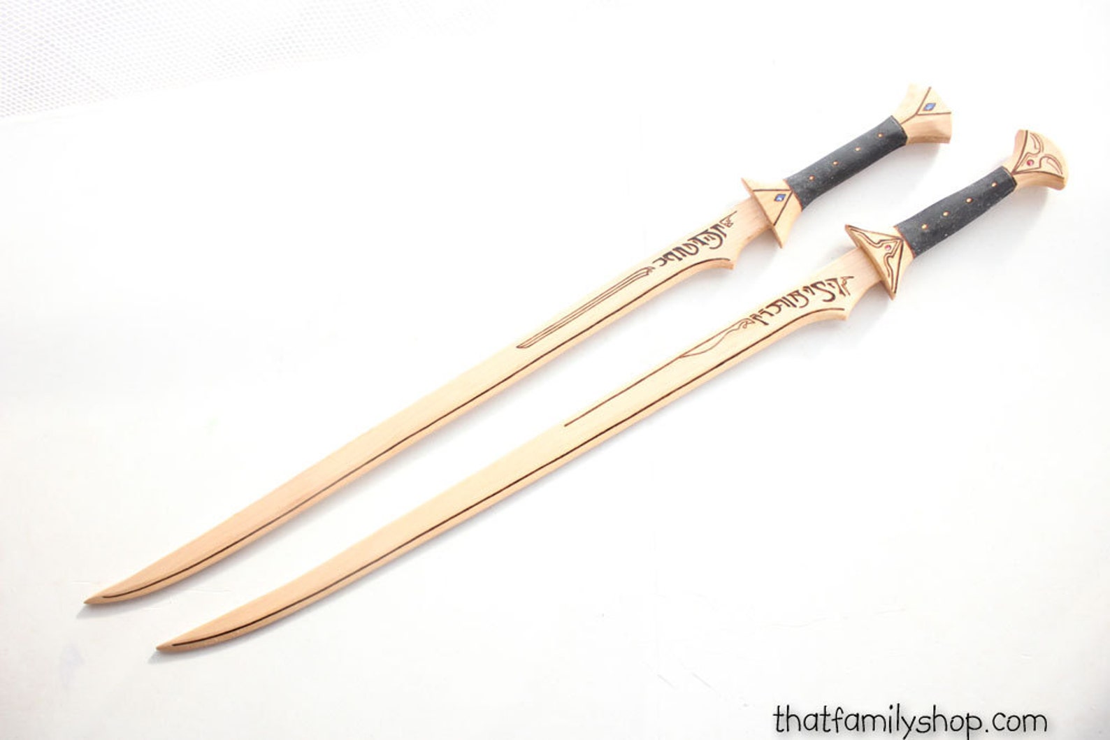 Icingdeath, Twinkle Wooden Cosplay Drizzt Do'urden's Scimitar Sword ...