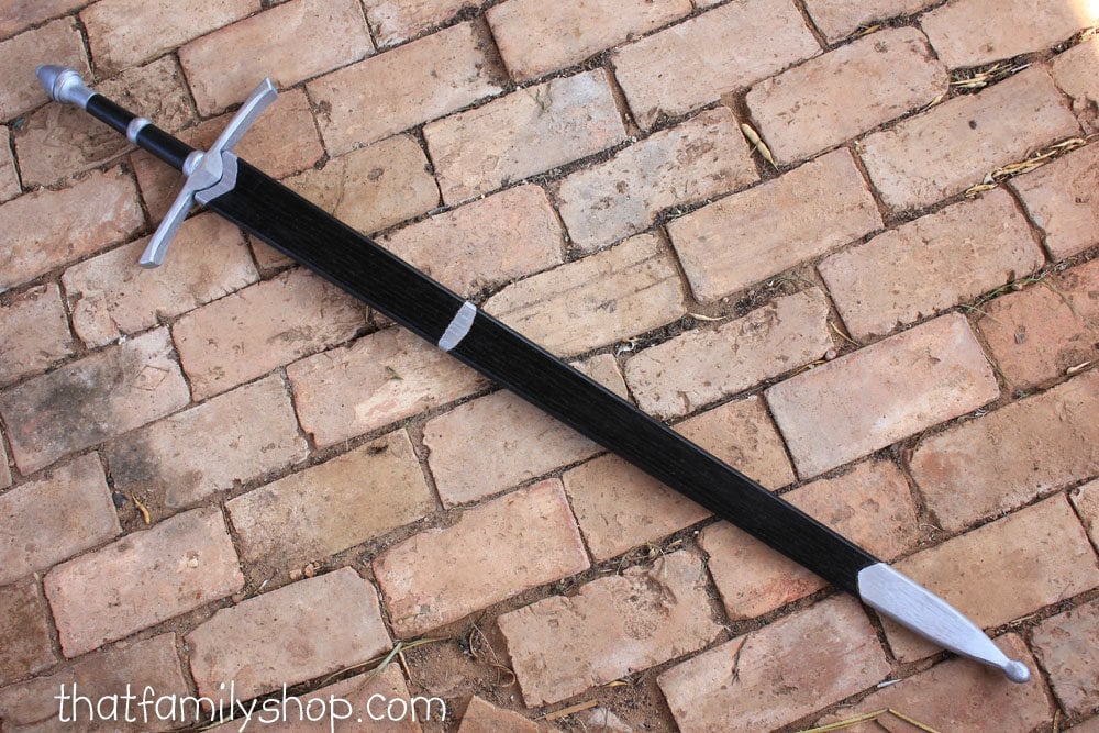 Painted Wood Sword Realistic Aragorn's Strider Ranger | Etsy