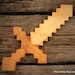 Minecraft Sword Wooden Toy Sword Computer/video Game Replica Costume ...