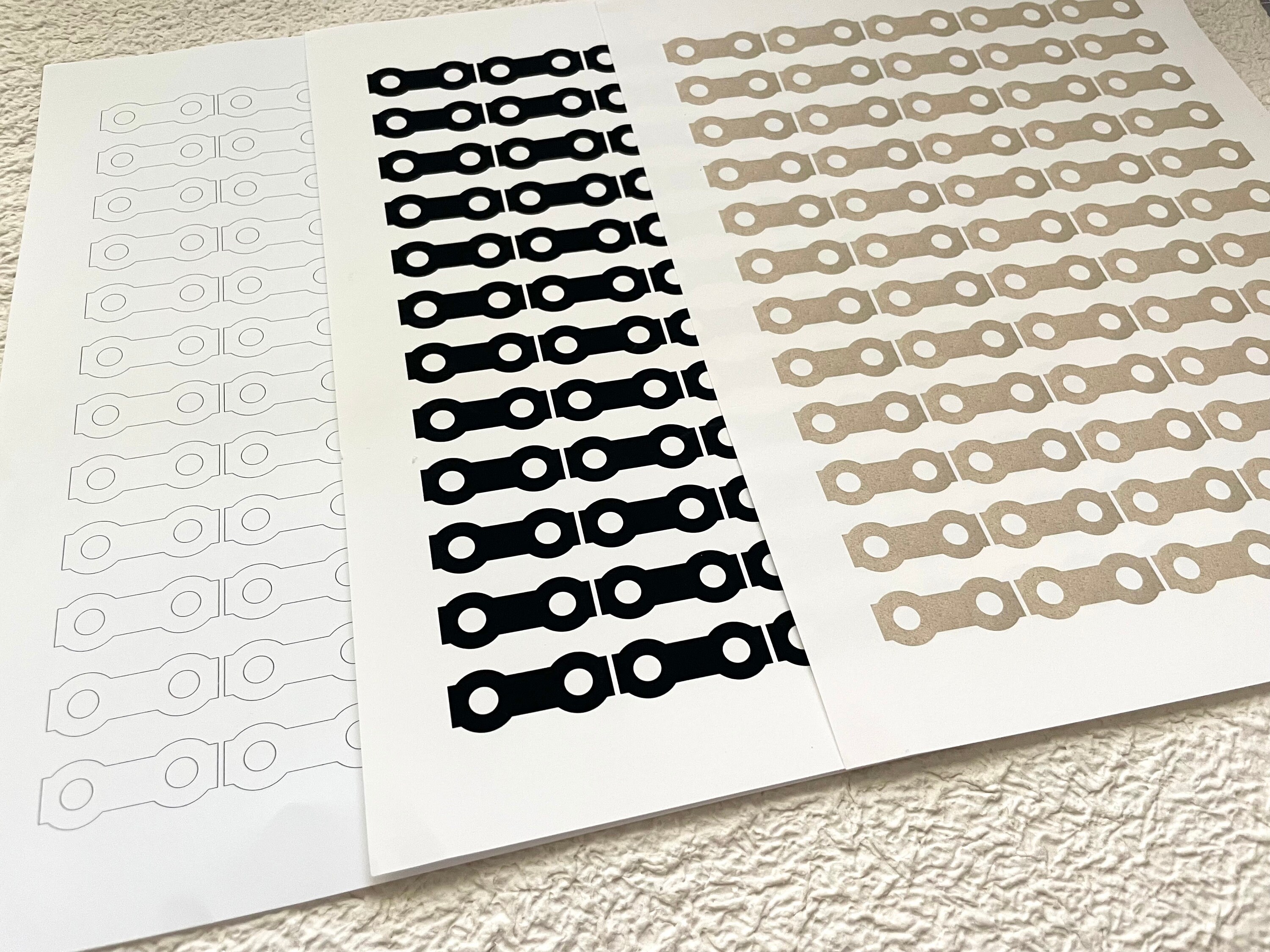 Hole Reinforcers // Printable Tag Reinforcement // Print and Cut ...