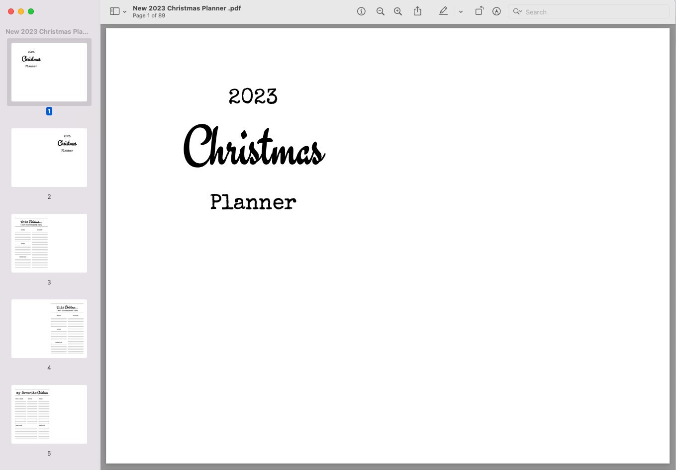 Christmas Planner Printable, Customize YOUR 2023 Holiday Organizer, All ...