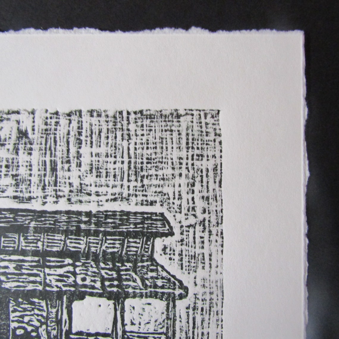 Japanese Traditional House Gasho Hand Carved Woodblock Print - Etsy